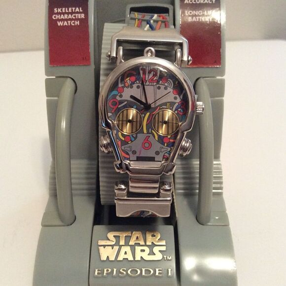 Accessories | New Vintage Skeletal Character Star Wars Watch C3po ...